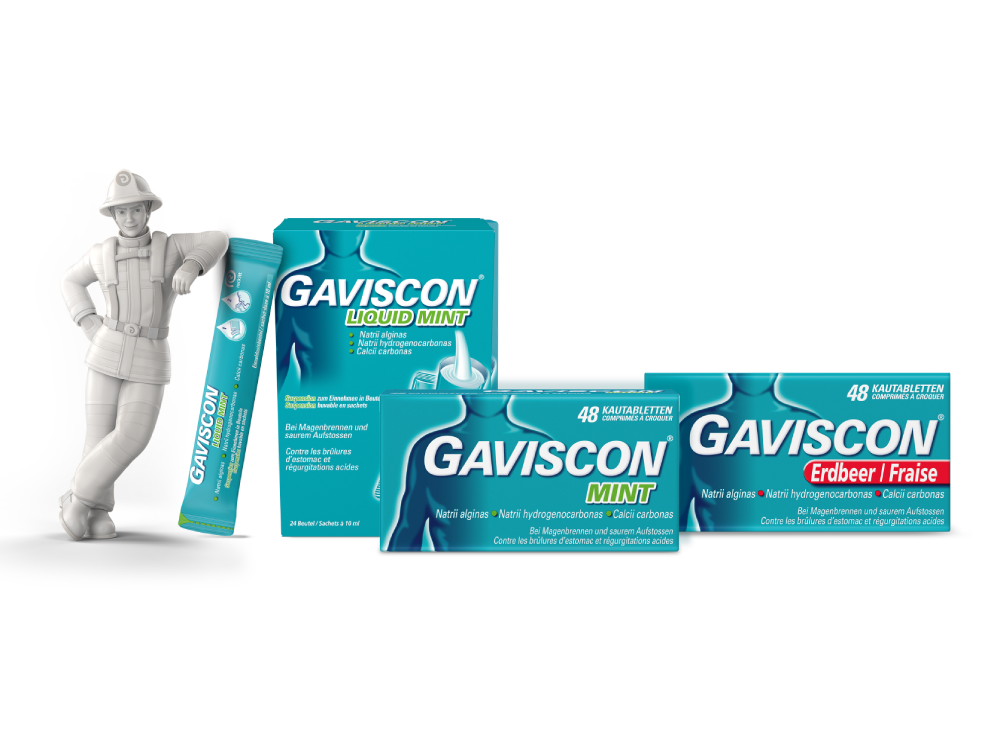 GAVISCON bei Magenbrennen